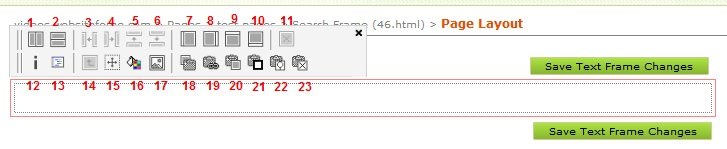 Content Toolbar definition - Frame What are the Icons on the Content ...