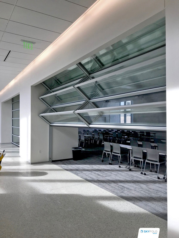 Vertically Folding Walls