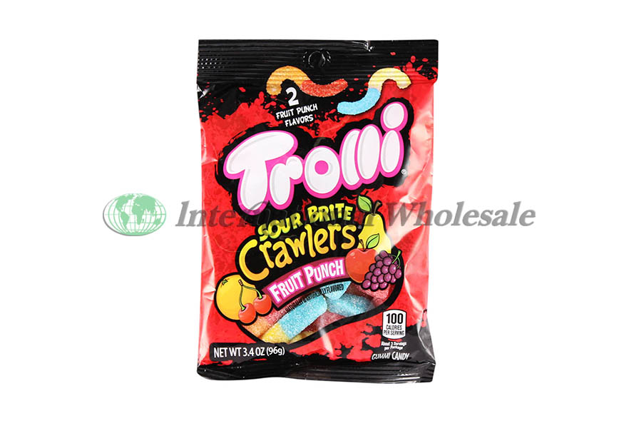 TROLLI DUO CRAWLERS 12/3 OZ, TROLLI MINI SOUR BRITE CRAWLERS THEATER ...