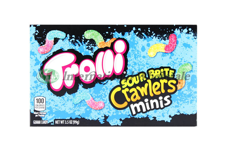 TROLLI DUO CRAWLERS 12/3 OZ, TROLLI MINI SOUR BRITE CRAWLERS THEATER ...