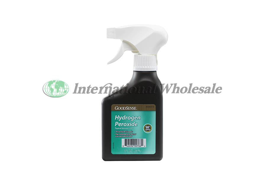 GOOD SENSE 3% HYDROGEN PEROXIDE SPRAY 6/8 OZ EXP 2/21/2025, GOOD SENSE ...
