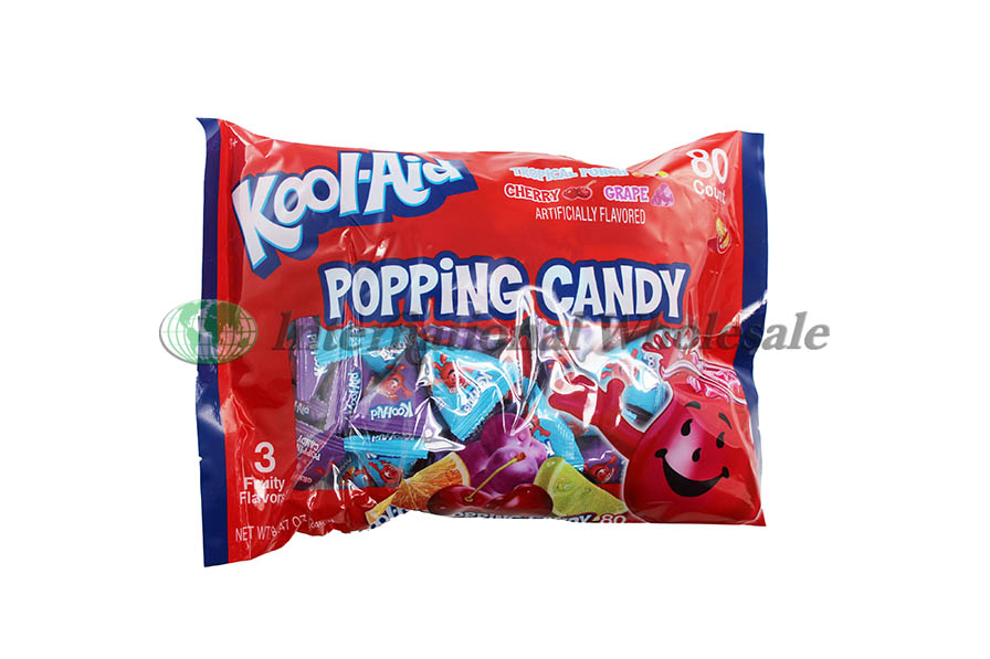 KOOL AID POPPING CANDY 12/8.47 OZ, KOOL POPS FREEZER BARS ASSORTED 16 ...