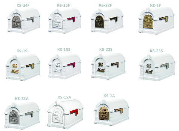 Buy Keystone Series Signature Deluxe Post with Cuff/Mailbox | Original ...