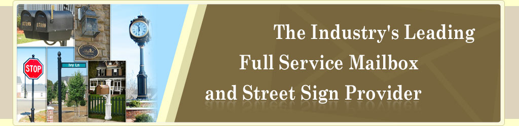 Decorative Residential Mailboxes, Decorative Street Signs, Ornamental ...