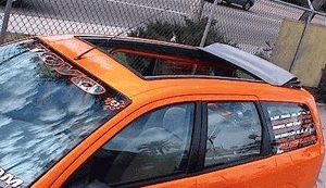 35" x 70" Three Fold Sliding Ragtop Sunroof