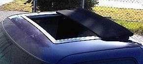 40" x 24" Two Fold Sliding Ragtop Sunroof