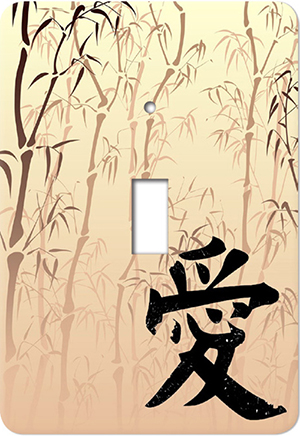 Asian Switch Plate Covers