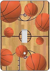 H107 Basketball Switch Plates1421