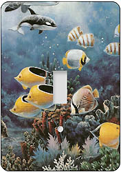 Tropical Fish Switch Plates