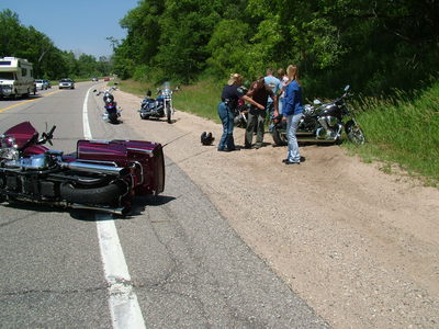 Motorcycle Accident Photos (Exhibits)